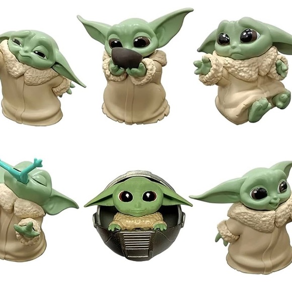 Party Supplies | 6 Baby Grogu Figurines | Poshmark